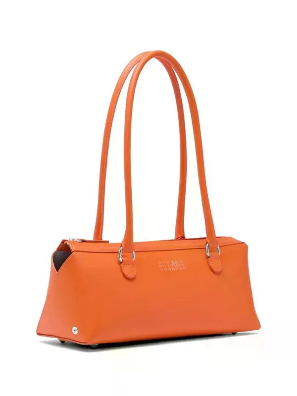 MAISON MARGIELA Leather Shoulder Bag - Orange