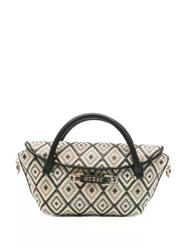 Guess Mini Sophia Diamond-pattern Tote Bag