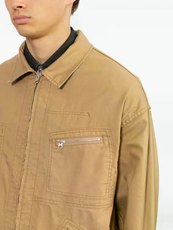 Comme Des Garçons Long-sleeved Military Jacket