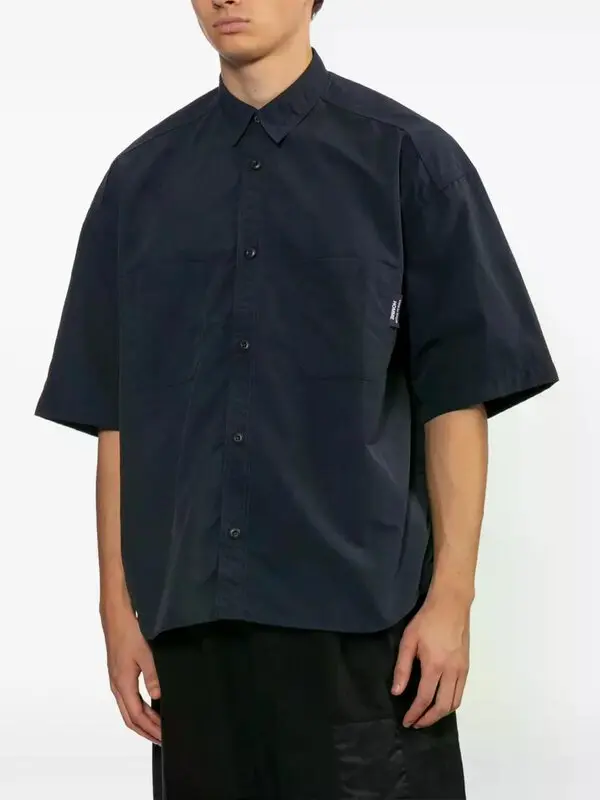 Comme Des Garçons Logo-patch Shirt