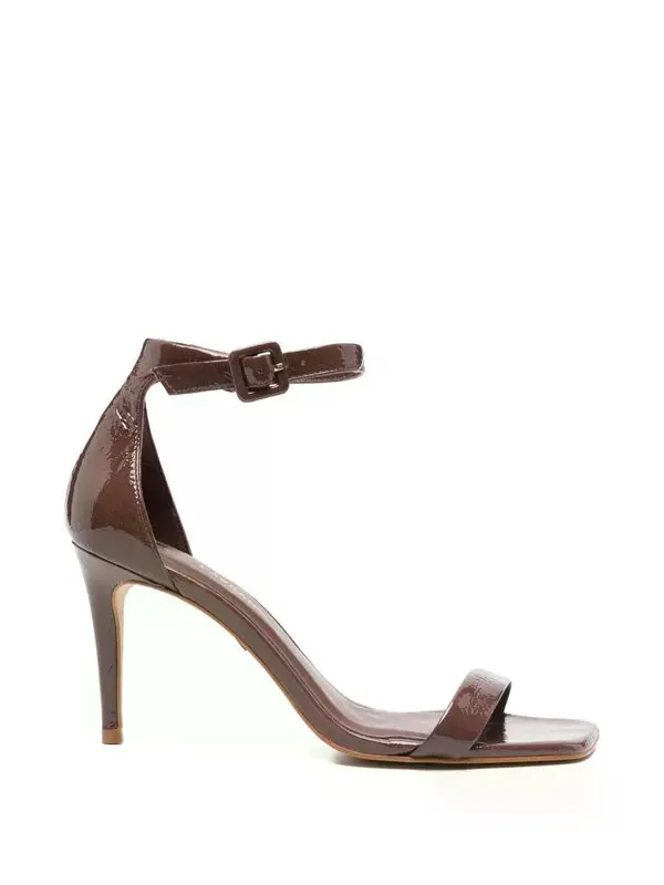 ANDREA CARRANO Buckle-strap Sandals - Brown