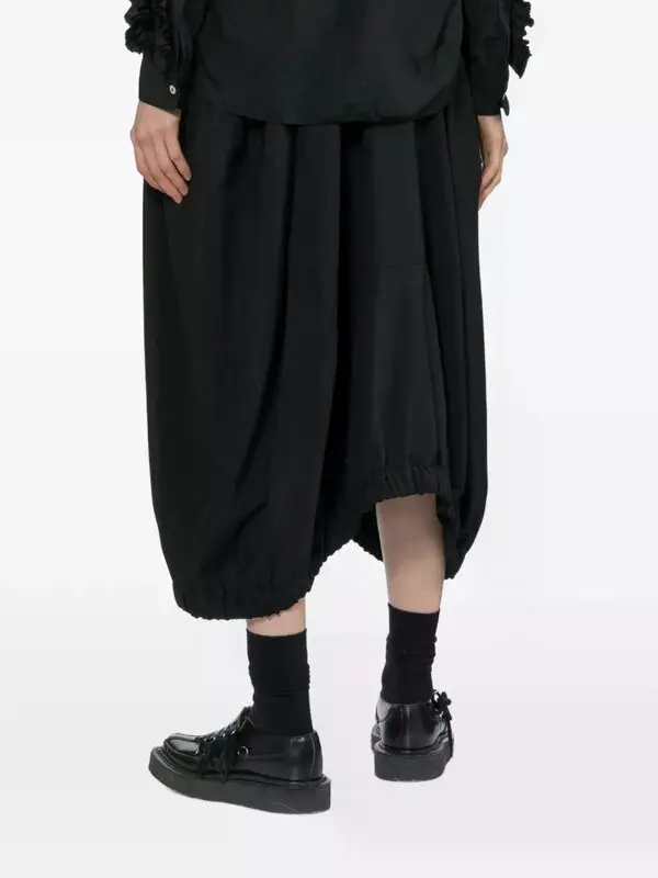 Comme Des Garçons Asymmetric-hem Midi Skirt