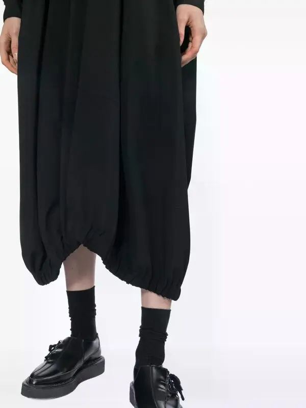 Comme Des Garçons Asymmetric-hem Midi Skirt