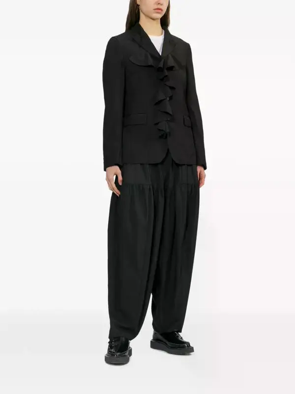 Comme Des Garçons Gathered Trousers