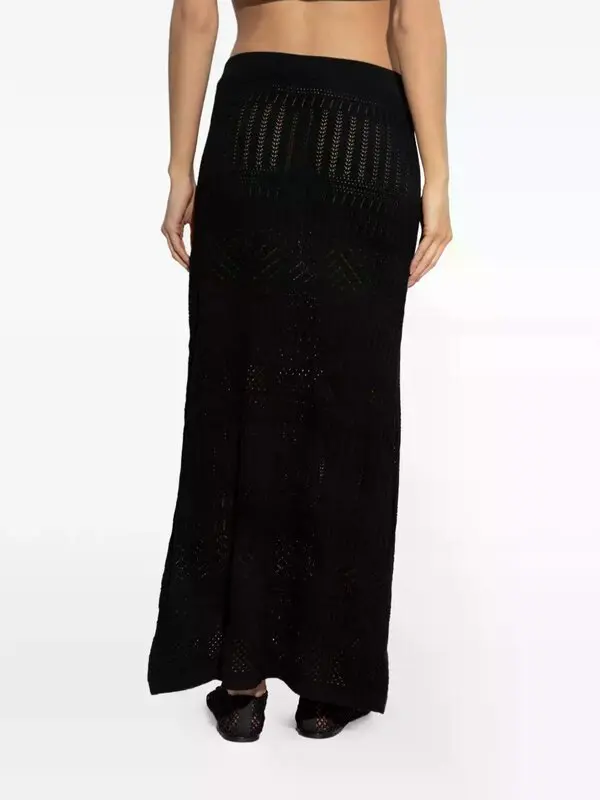 AKEP Logo-plaque Maxi Skirt