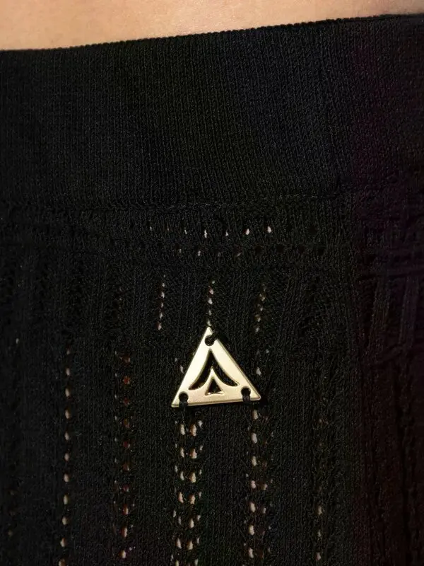 AKEP Logo-plaque Maxi Skirt