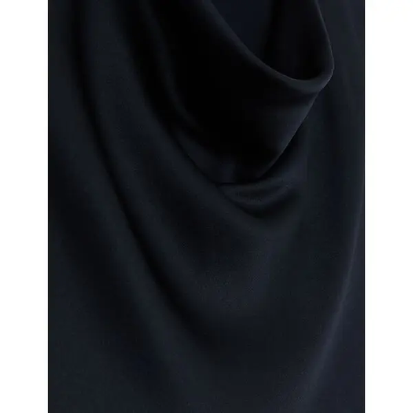 REISS Cate Cowl-neck Sleeveless Silk Top