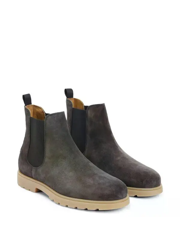 Kiton Lug-sole Ankle Boots