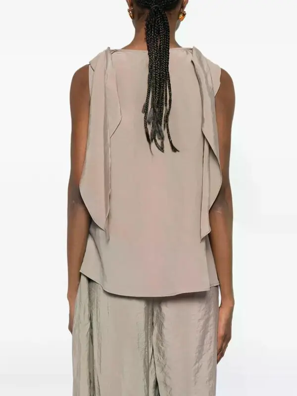 Sú Cowl-neck Blouse