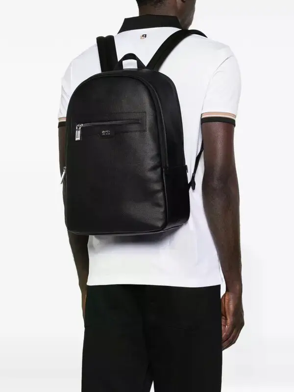 BOSS Backpack With Zip Pocket