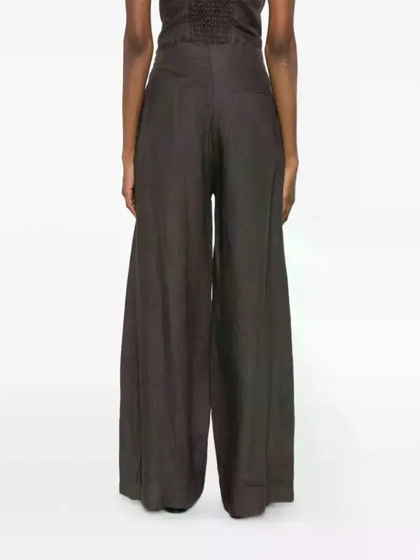 Sú Pleated Wide Leg Trousers