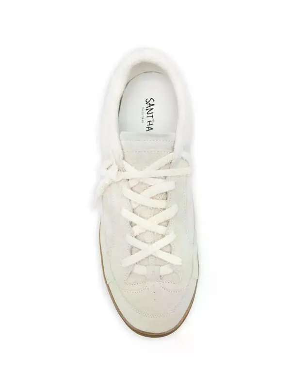 SANTHA Love Cut Paneled Sneakers