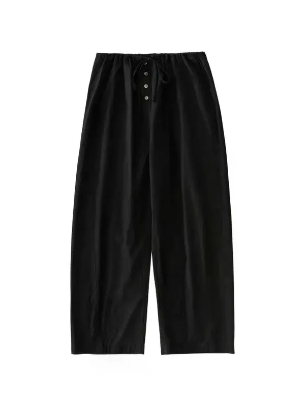 Studio Nicholson Tie-waist Trousers - Black
