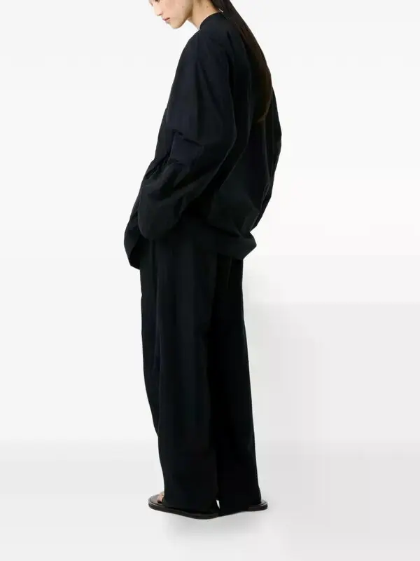 Studio Nicholson Tie-waist Trousers - Black