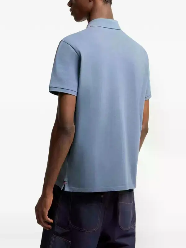 Moncler Logo-patch Polo Shirt