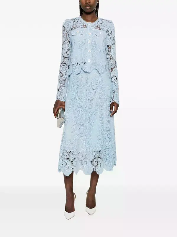 PAPER LACE Lace Skirt