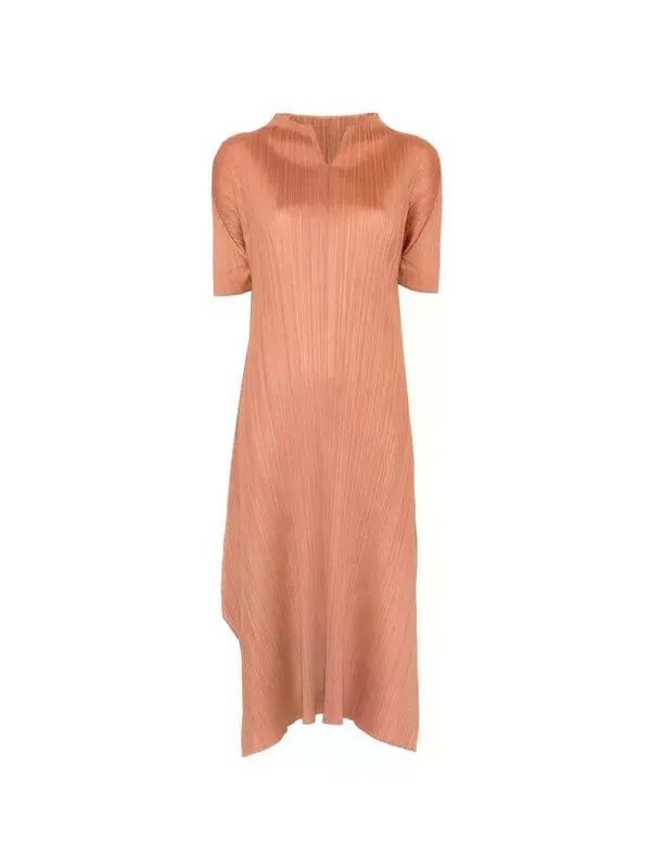 Issey Miyake March Pleated Midi Dress