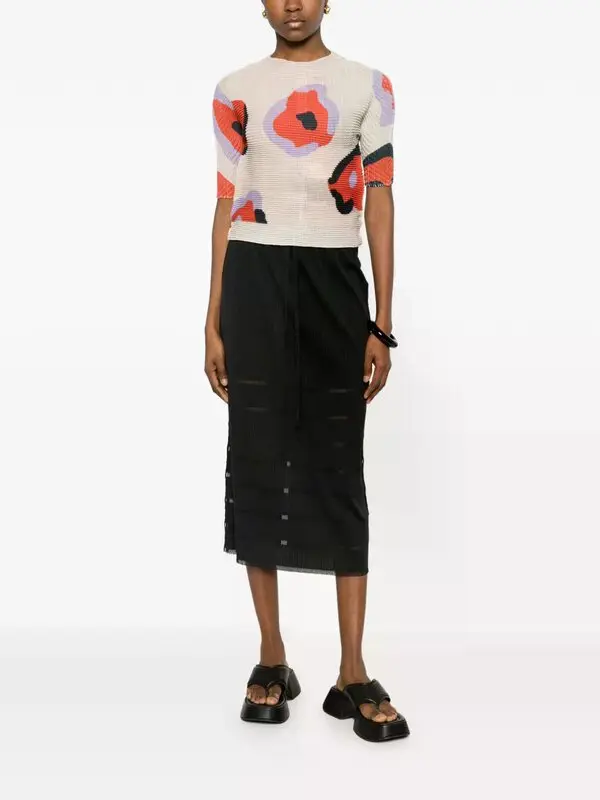 Issey Miyake Verve Floral Top