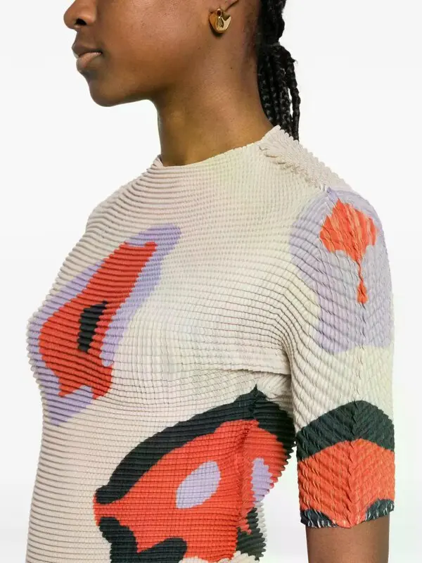 Issey Miyake Verve Floral Top