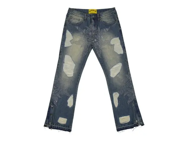 GODSPEED Crystal Vizion Denim Jean - Blue