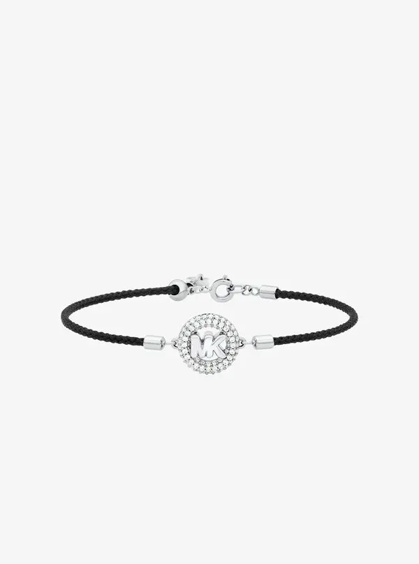 Michael Kors Pavé Logo Corded Bracelet