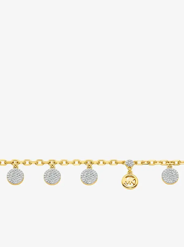 Michael Kors Pavé Disk Charm Bracelet