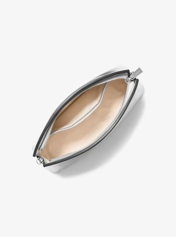 Michael Kors Athena Convertible Clutch - Silver