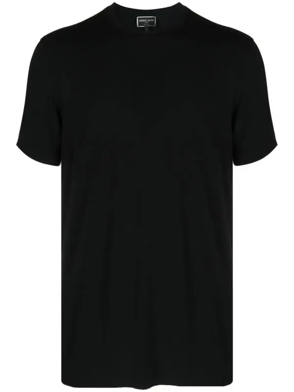 Giorgio Armani Cotton T-shirt - Black