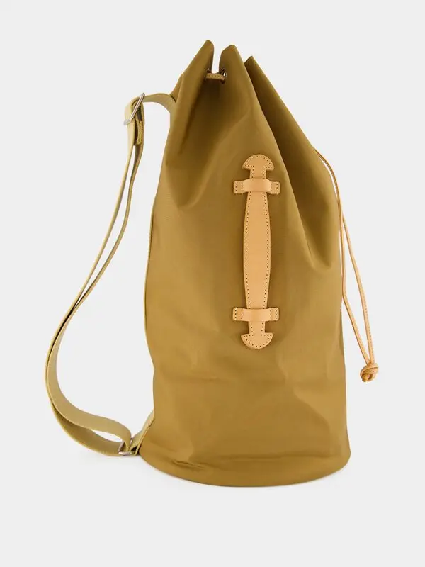 Auralee Cordura Nylon Bonsac Shoulder Bag - Brown