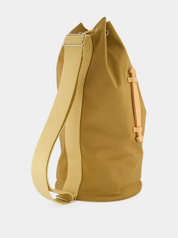 Auralee Cordura Nylon Bonsac Shoulder Bag - Brown