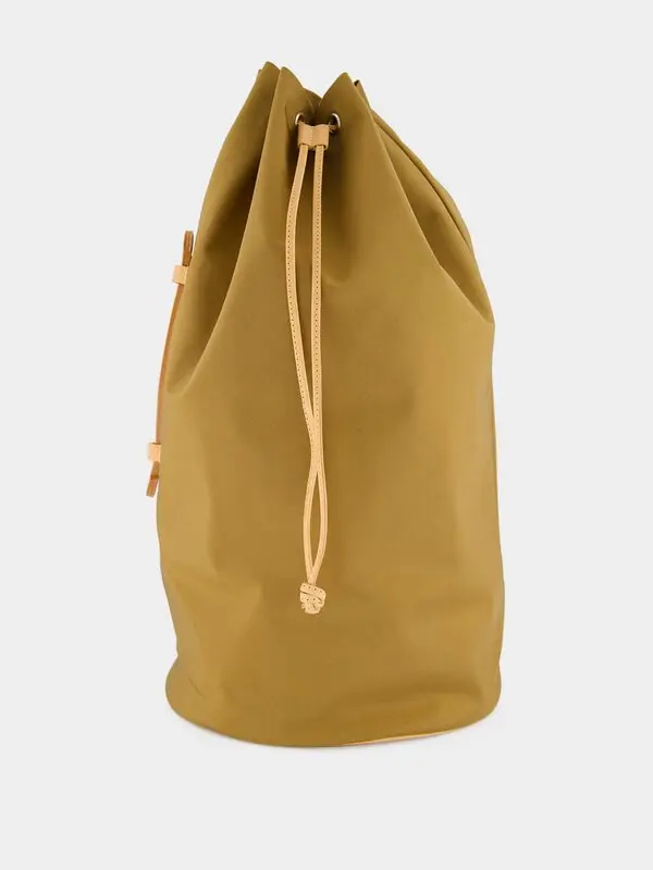 Auralee Cordura Nylon Bonsac Shoulder Bag - Brown