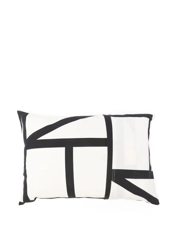 TOTEME Monogram Pillow - White