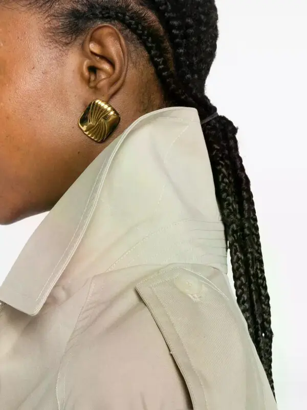 THE FRANKIE SHOP Riva Belted Trench Coat - Neutrals