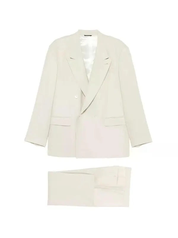 REVERES 1949 Double-breasted Suit - Neutrals