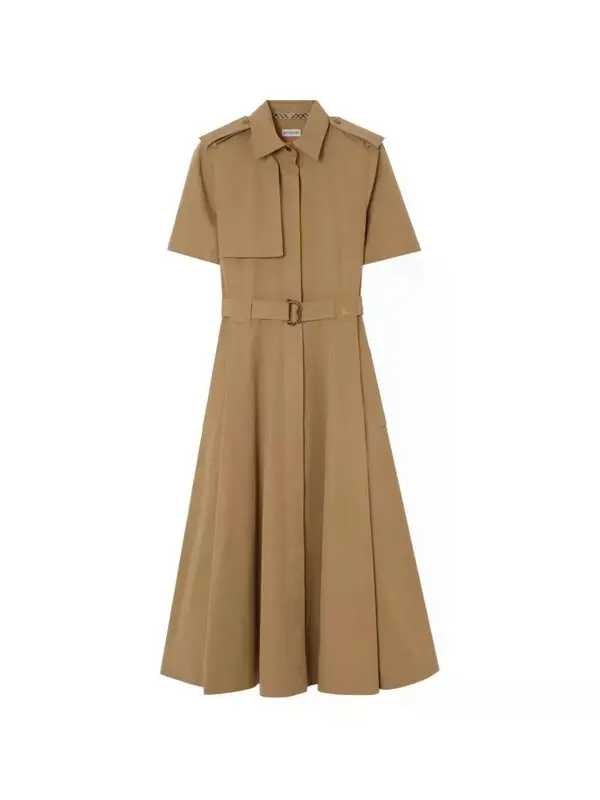 Burberry Cotton Poplin Shirt Dress