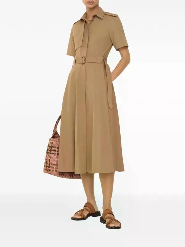 Burberry Cotton Poplin Shirt Dress