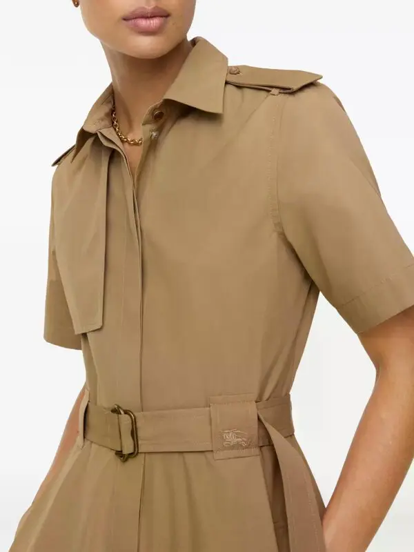 Burberry Cotton Poplin Shirt Dress
