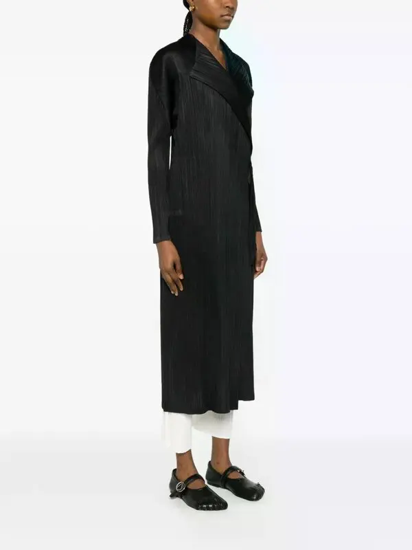 Issey Miyake Facade Pleated Coat