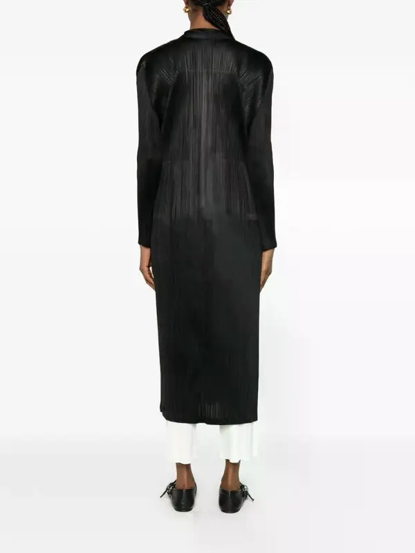 Issey Miyake Facade Pleated Coat