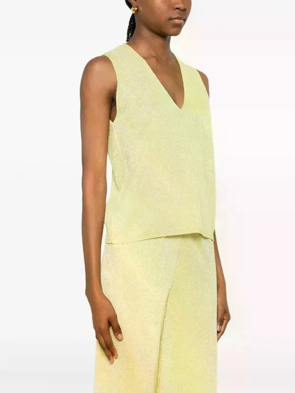 NEERA Sleeveless V-neck Top