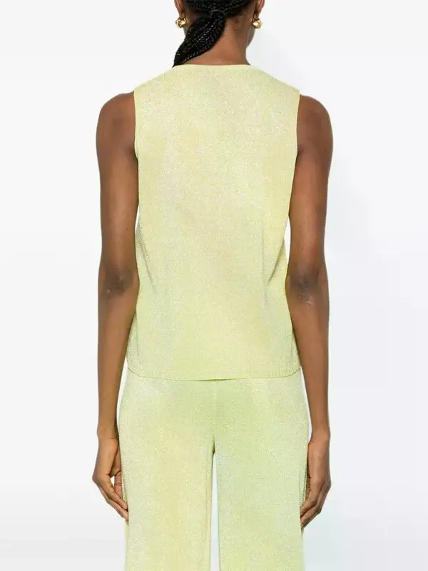NEERA Sleeveless V-neck Top