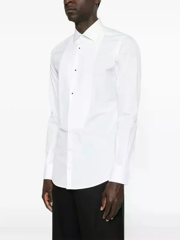 Dolce & Gabbana Button Bib Shirt