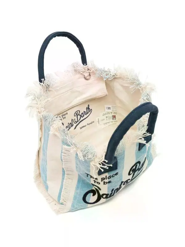 MC2 SAINT BARTH Colette Striped Tote Bag