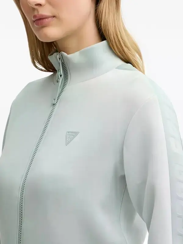 Guess Zip-up Logo Top