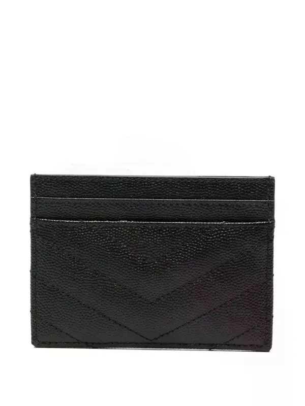 Saint Laurent Cassandre Cardholder - Black