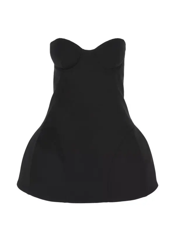 Giuseppe Di Morabito Strapless Mini Dress - Black