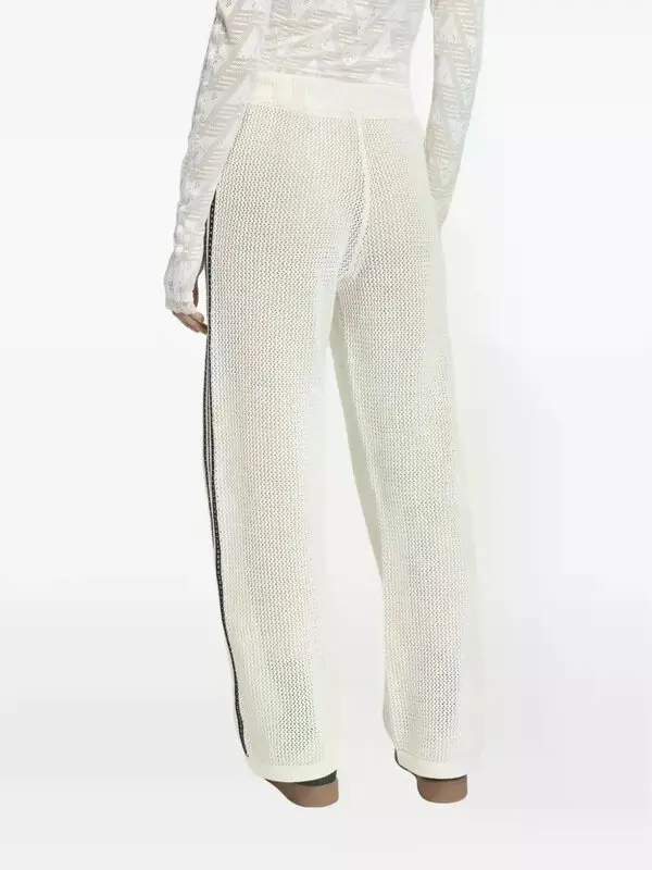 Adidas Stripe-detail Drawstring Track Pants