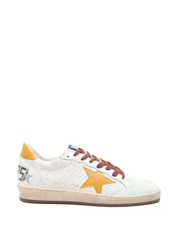 GOLDEN GOOSE Ball Star Leather Sneakers - Neutrals