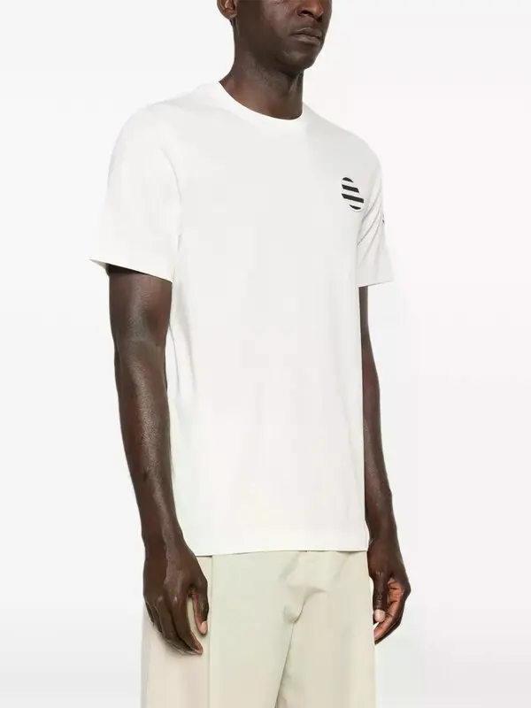 Moncler Logo-patch Cotton T-shirt