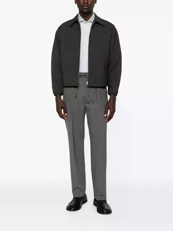 PROFUOMO Striped Long-sleeve Shirt